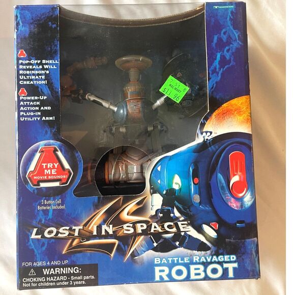 Trendmasters | Toys | Lost In Space Battle Ravaged Robot 997 ...